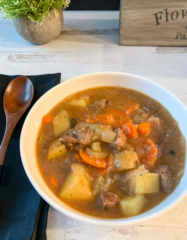 Traditional Beef Stew – The Finished Dish
